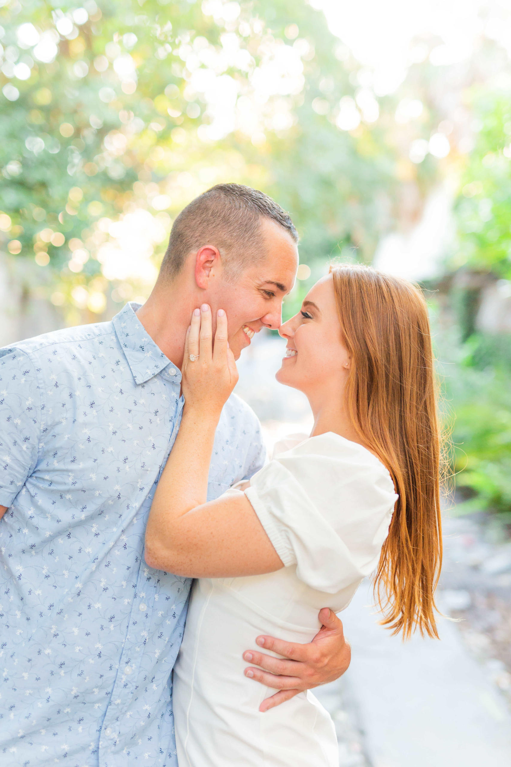 Downtown Charleston Engagement Session | Connor & Julia