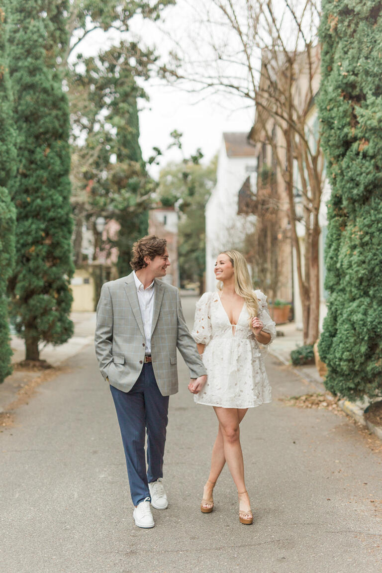 Downtown Charleston Engagement Session | Paige & Michael
