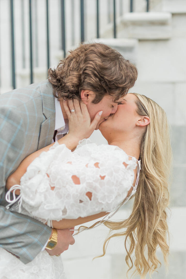 Downtown Charleston Engagement Session | Paige & Michael