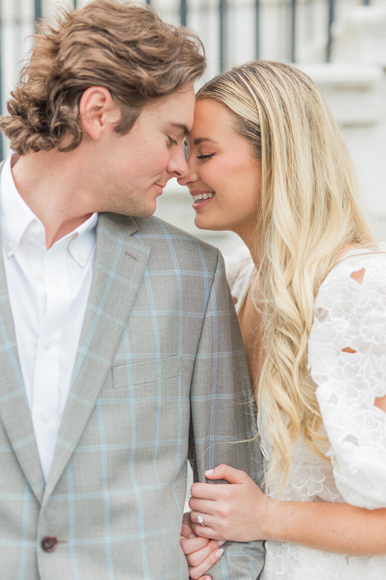 Downtown Charleston Engagement Session | Paige & Michael