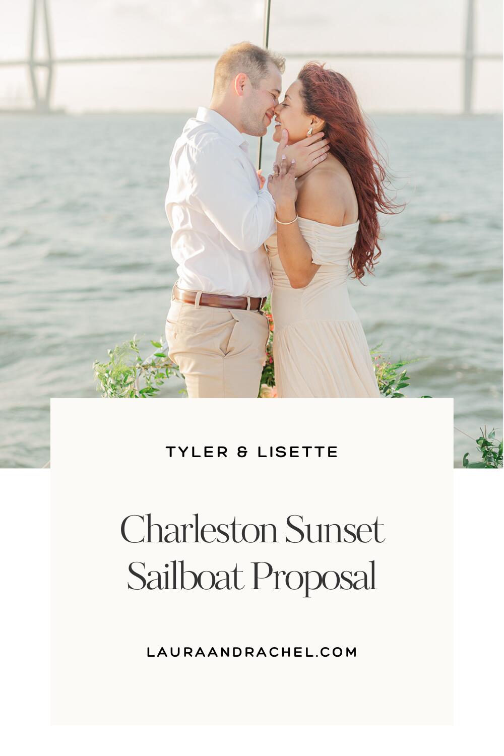 Charleston Sunset Sailboat Proposal | Tyler & Lisette - Showit Blog